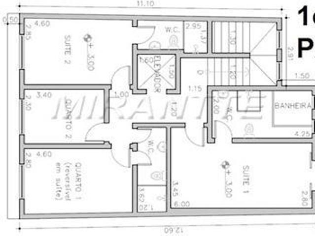 Terreno de 305m²