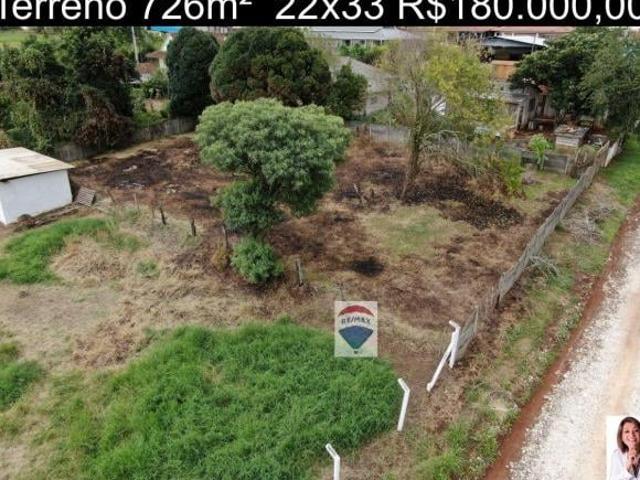 Terreno de 726m² no Distrito de Guaragi em Ponta Grossa à venda por R$180.000,00