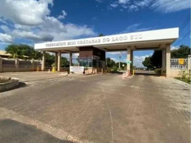 Terreno de 850m² Condomínio Mini Chácaras Lago Sul Brasilia DF