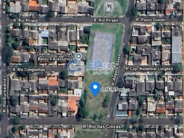 Terreno em Núcleo Habitacional Papa João Paulo I, Apucarana/PR de 1761m² à venda por R$ 899.000,00