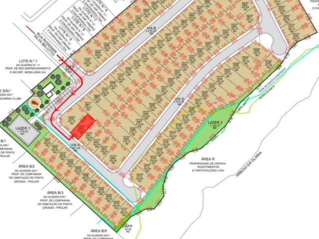 Terreno em Neves, Ponta Grossa/PR de 10m² à venda por R$ 109.900,00