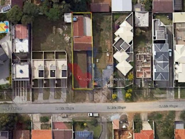 Terreno em Abranches, Curitiba/PR de 440m² à venda por R$ 800.000,00