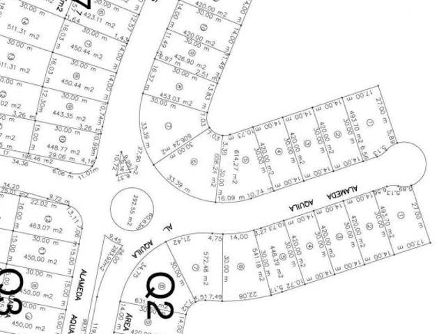 Terreno em Alphaville, Santana de Parnaíba/SP de 606m² à venda por R$ 2.200.000,00