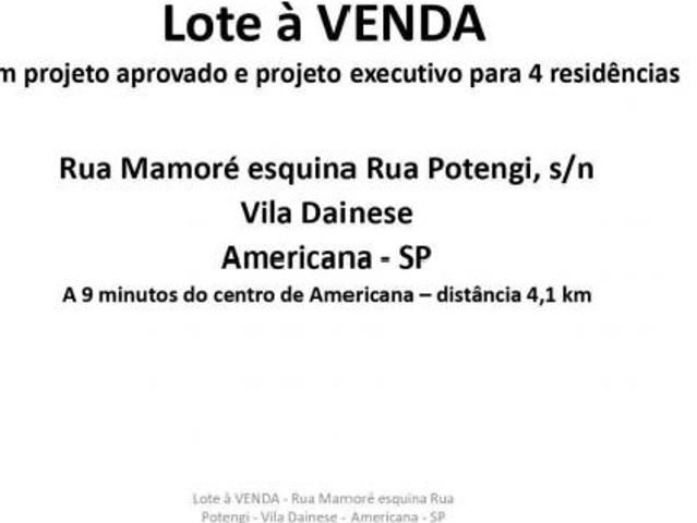 Terreno em Americana