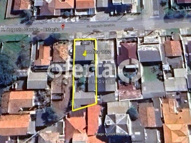 Terreno em Araucária com casa