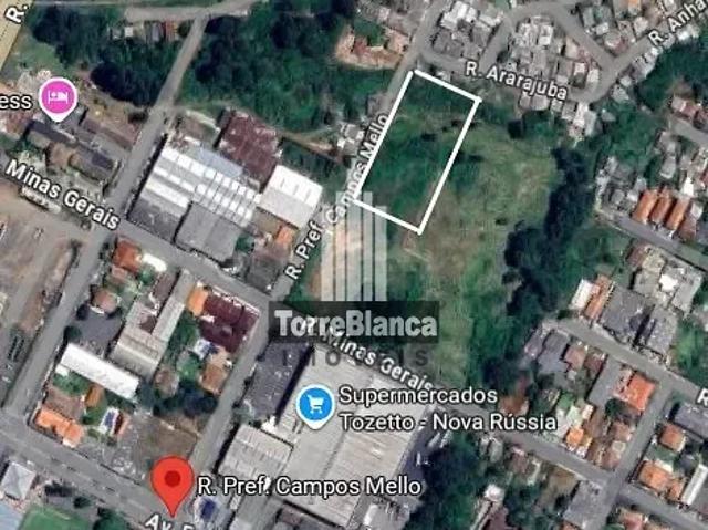 Terreno em Boa Vista, Ponta Grossa/PR de 10m² à venda por R$ 3.499.900,00