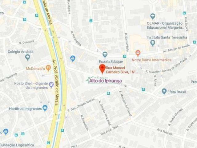 Terreno em Bosque da Saúde, São Paulo/SP de 0m² à venda por R$ 1.200.000,00