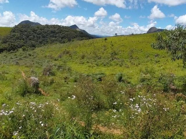 Terreno em Carvalhos com 21 hectares, altitude, vista fantástica, com cachoeiras