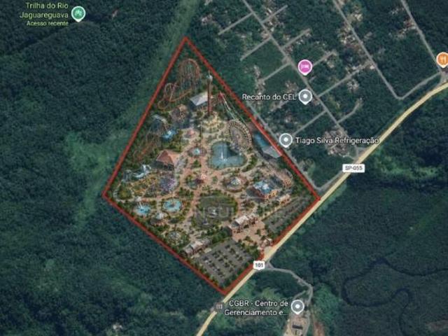 Terreno em Centro, Bertioga/SP de 360000m² à venda por R$ 45.000.000,00
