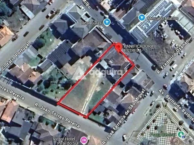 Terreno em Centro, Piraí Do Sul/PR de 1115m² à venda por R$ 2.659.900,00