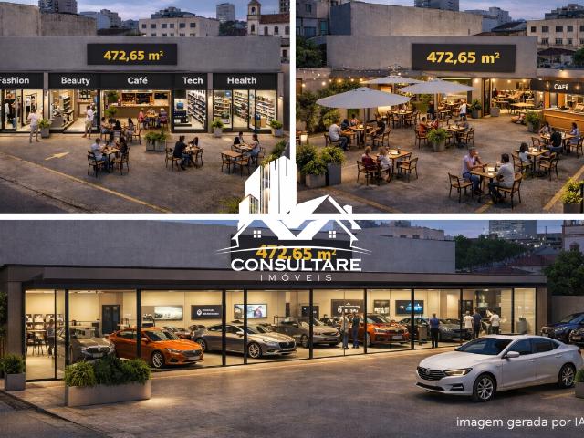 Terreno em Centro, Santos/SP de 476m² para locação R$ 5.000,00/mes