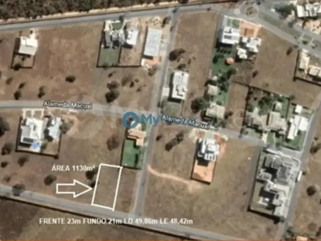 Terreno em condomínio fechado de alto padrão a venda em Caldas Novas GO codigo: 15748