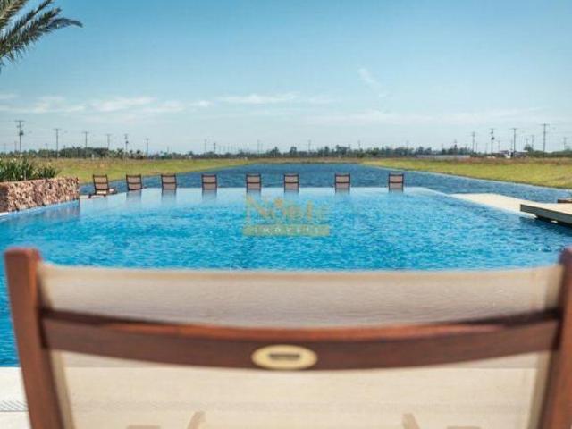Terreno em condominio com infraestrutura completa