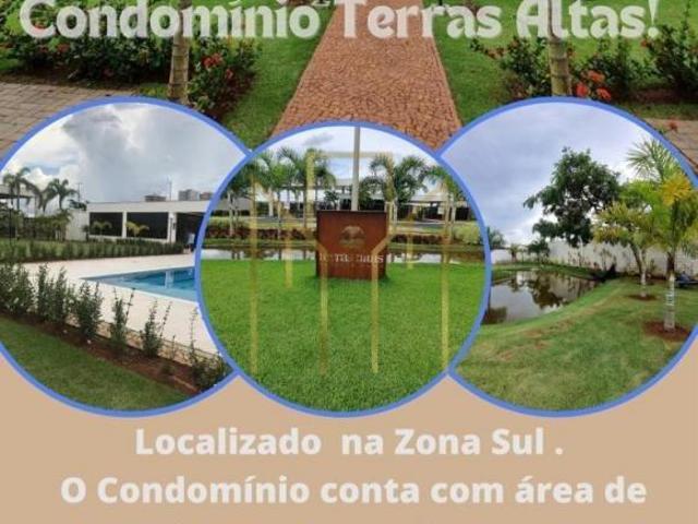 Terreno em condomínio à venda em Uberlândia MG, Morada da Colina 420m² de área!