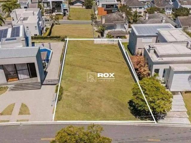 Terreno em condomínio fechado, 701 m² a venda Alphaville Graciosa Pinhais/PR