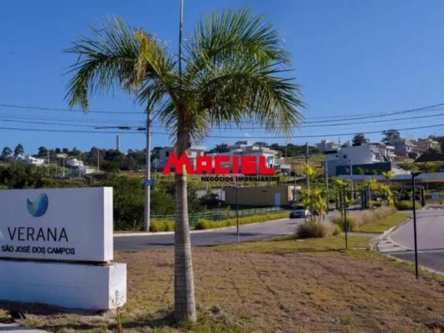 Terreno em Condomínio Fechado Verana Próximo a Via Cambuí em São José dos Campos