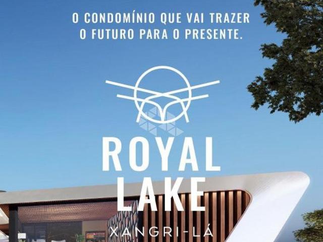 Terreno em condomínio fechado com unidades a beira lago Royal Lake em Xangri Lá!