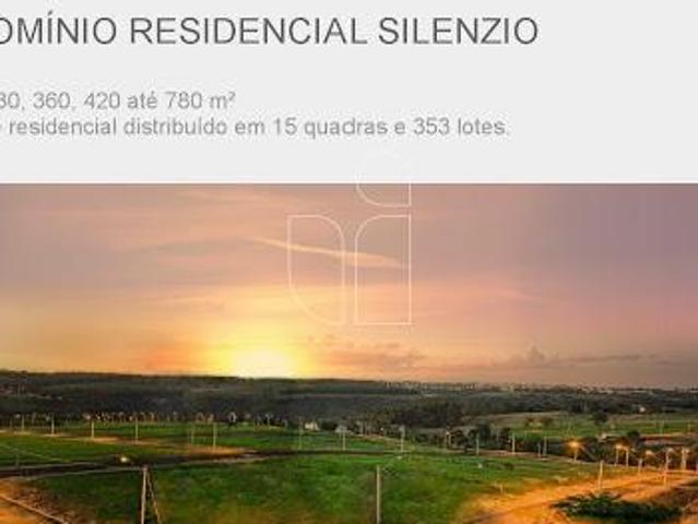 Terreno em Condomínio no Silenzio Esmeralda Marília, SP