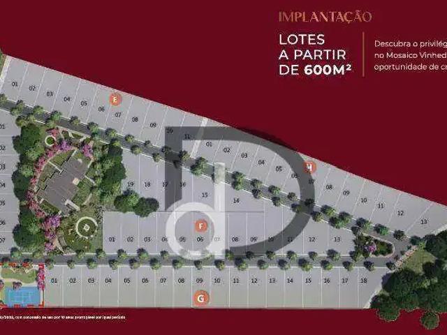 Terreno em Condomínio para Venda em Vinhedo/SP Centro