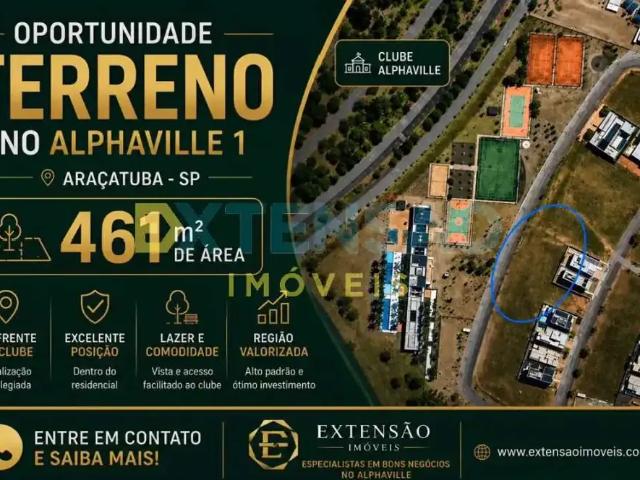 Terreno em Condomínio para Venda em Araçatuba/SP Alphaville Araçatuba