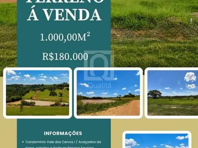 Terreno em Condomínio para Venda em Araçoiaba da Serra/SP Zona Rural