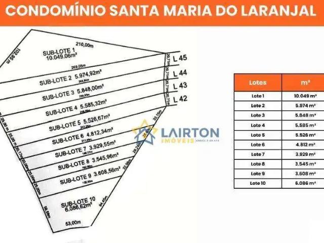 Terreno em Condomínio para Venda em Atibaia/SP Estância Santa Maria do Laranjal