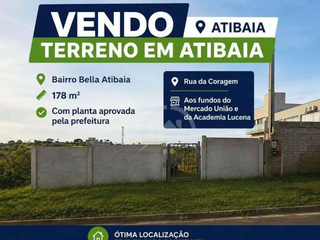 Terreno em Condomínio para Venda em Atibaia/SP Nova Cerejeira