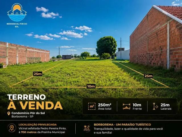 Terreno em Condomínio para Venda em Borborema/SP Zona Rural