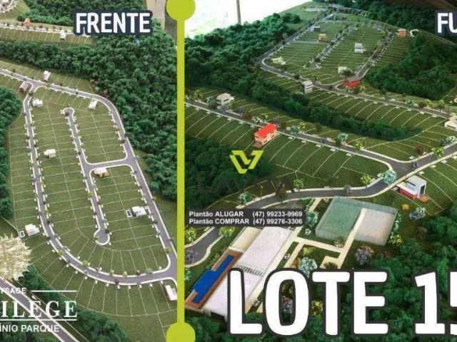 Terreno em Condomínio para Venda em Blumenau/SC Ponta Aguda