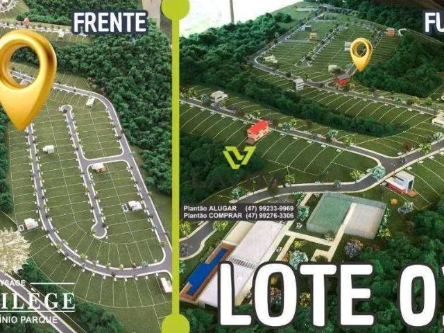 Terreno em Condomínio para Venda em Blumenau/SC Ponta Aguda