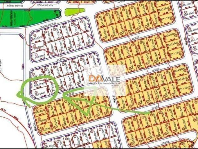 Terreno em Condomínio para Venda em Caçapava/SP Condomínio Residencial Ecopark Bourbon