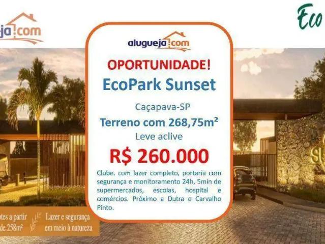Terreno em Condomínio para Venda em Caçapava/SP Condomínio Residencial Ecopark Bourbon
