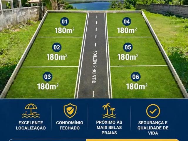 Terreno em Condomínio para Venda em Camaçari/BA Arembepe Abrantes