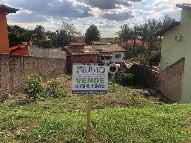 Terreno em Condomínio para Venda em Campinas/SP Loteamento Caminhos de San Conrado Sousas