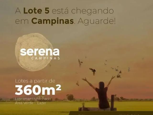 Terreno em Condomínio para Venda em Campinas/SP Loteamento Alphaville Campinas