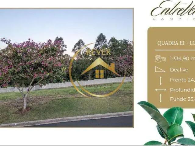 Terreno em Condomínio para Venda em Campinas/SP Loteamento Residencial Entre Verdes Sousas