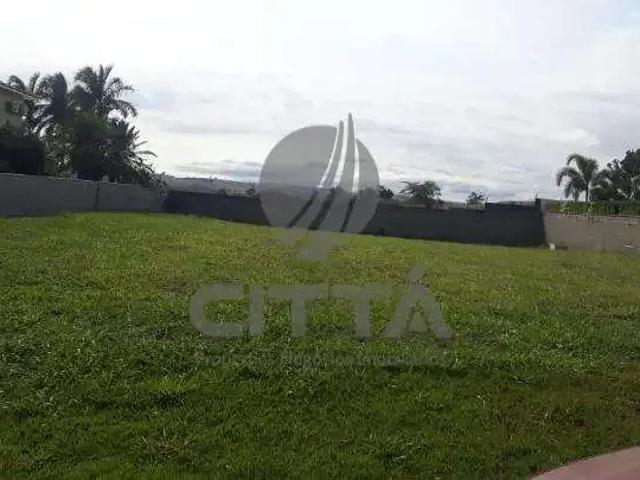 Terreno em Condomínio para Venda em Campinas/SP Sítios de Recreio Gramado