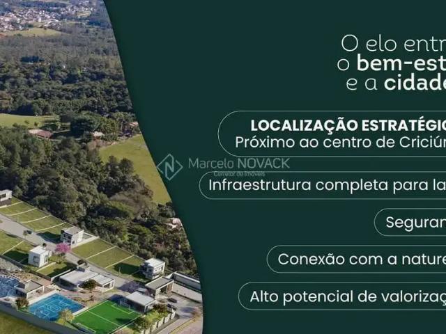 Terreno em Condomínio para Venda em Criciúma/SC Mina do Mato
