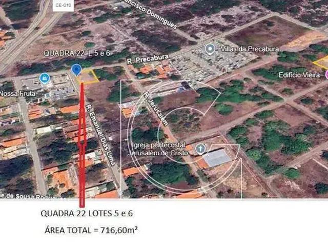 Terreno em Condomínio para Venda em Eusébio/CE Precabura