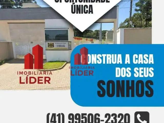 Terreno em Condomínio para Venda em Fazenda Rio Grande/PR Gralha Azul