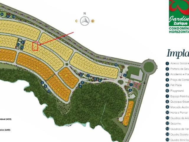 Terreno em Condomínio para Venda em Goiânia/GO Jardins Zurique
