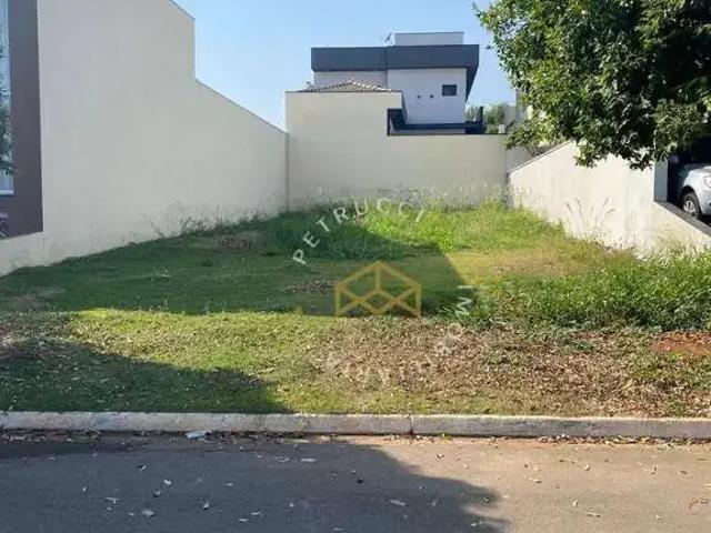 Terreno em Condomínio para Venda em Hortolândia/SP Jardim Golden Park Residence