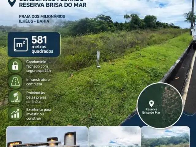 Terreno em Condomínio para Venda em Ilhéus/BA Jardim Atlântico 1 Quartos