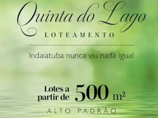 Terreno em Condomínio para Venda em Indaiatuba/SP Loteamento Quintas do Lago