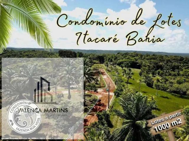 Terreno em Condomínio para Venda em Itacaré/BA Aderno