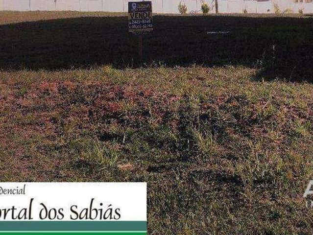 Terreno em Condomínio para Venda em Itu/SP Portal dos Sabiás