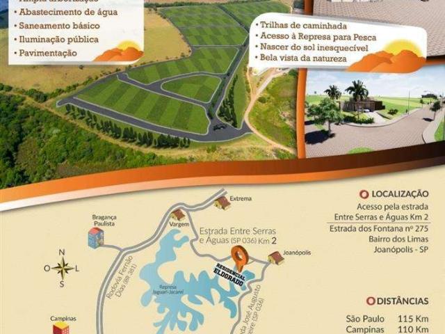 Terreno em Condomínio para Venda em Joanópolis/SP Bairro dos Limas