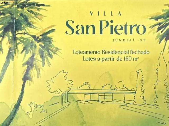 Terreno em Condomínio para Venda em Jundiaí/SP Corrupira