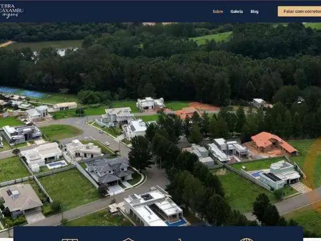 Terreno em Condomínio para Venda em Jundiaí/SP Caxambu