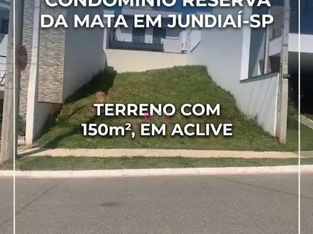 Terreno em Condomínio para Venda em Jundiaí/SP Loteamento Reserva da Mata